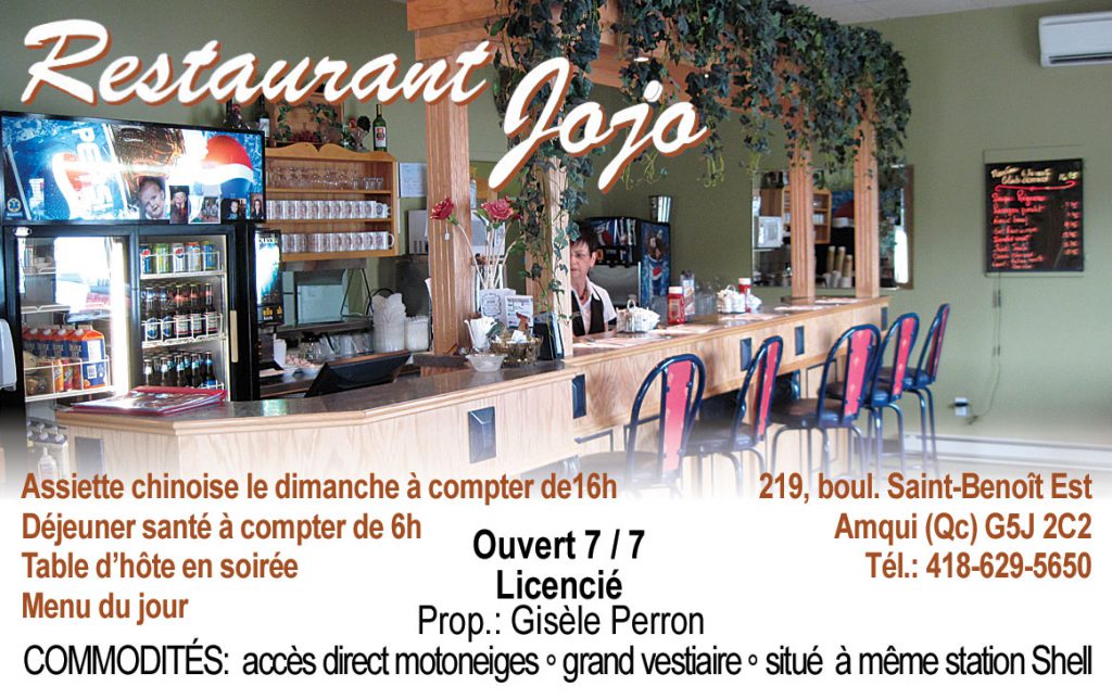 Restauration matapédienne - Club VTT de La Matapédia